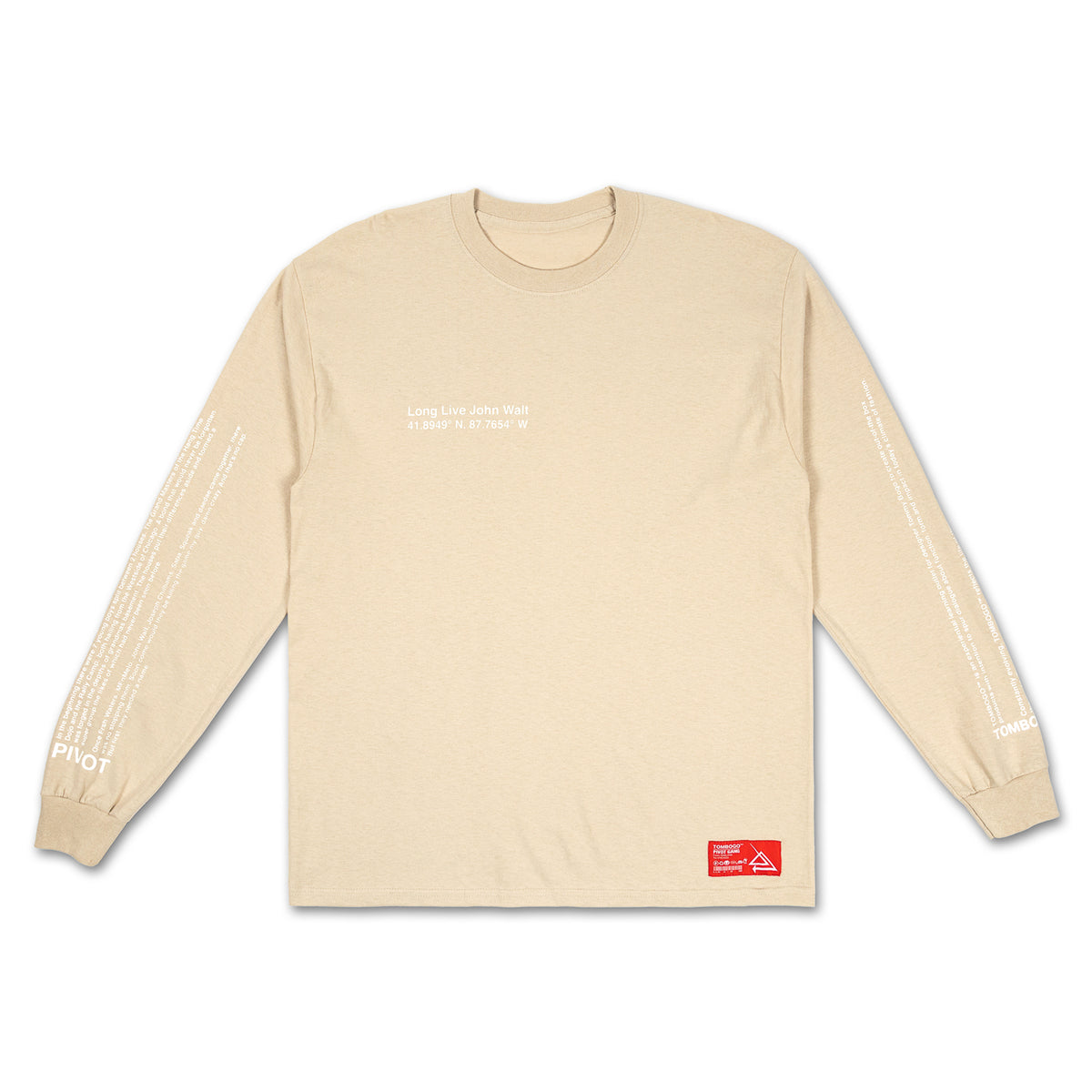 PIVOT GANG x TOMBOGO L/S - TAN – PIVOT GANG MERCH